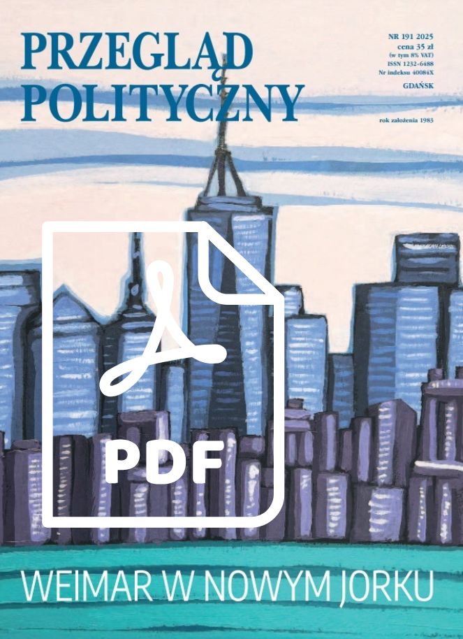 PP 191/2025 (e-wydanie) | Przegląd Polityczny - Księgarnia